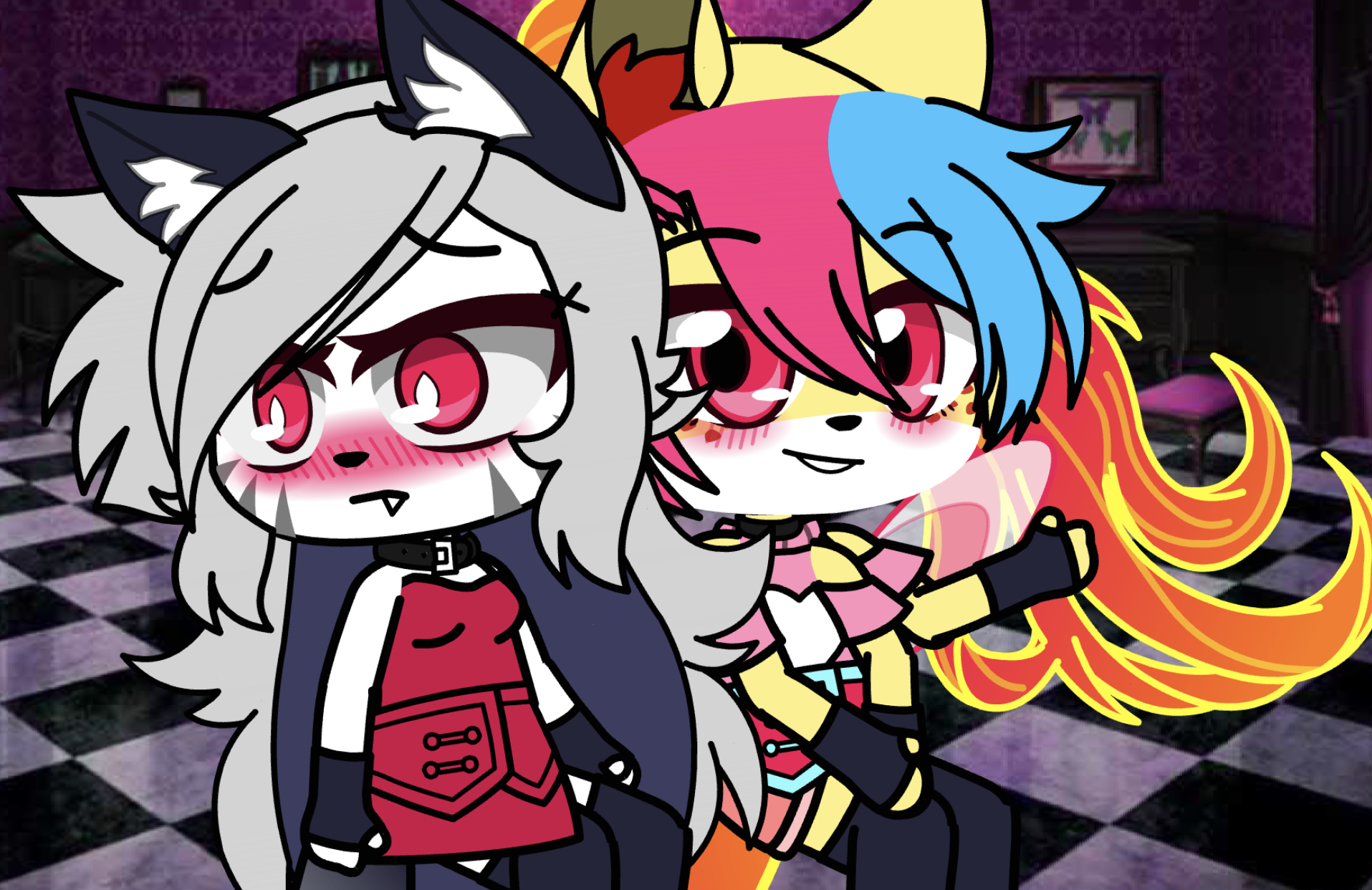 Loona X Beelzebub By Milky Way Zeo On Deviantart