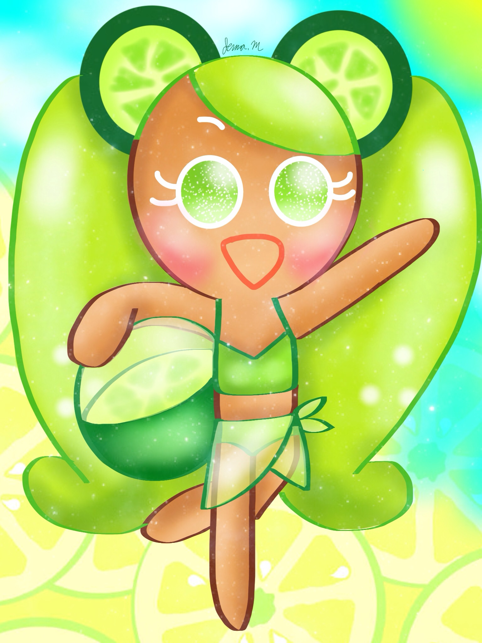 Lime Time Cookie Run By Jemibuni On Deviantart