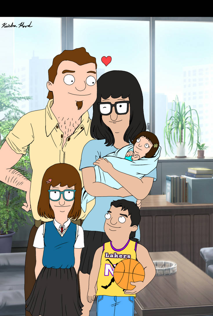 Zeke And Tina Zena From Bobs Burgers Future Fam By Keishahood On Deviantart