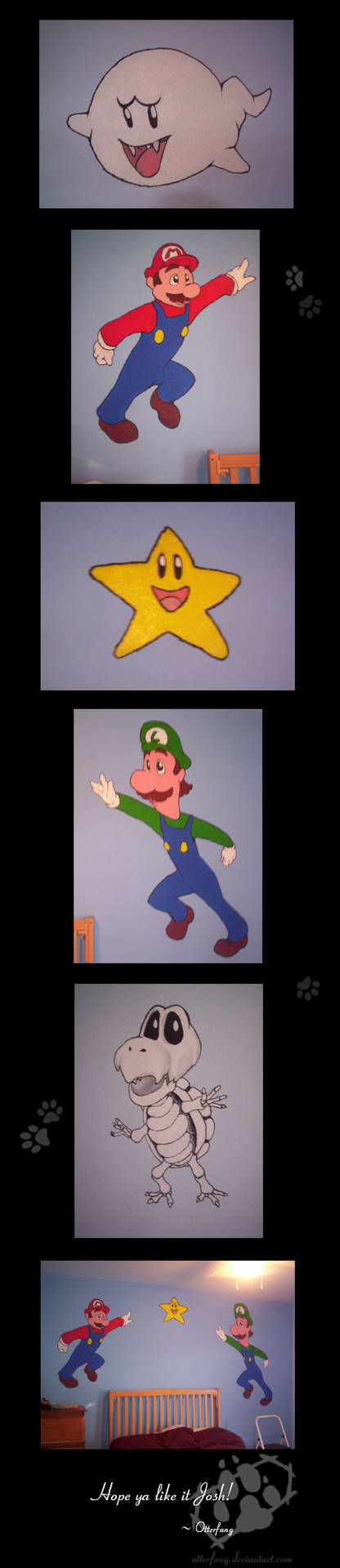 Mario Mural by Otterfang on DeviantArt