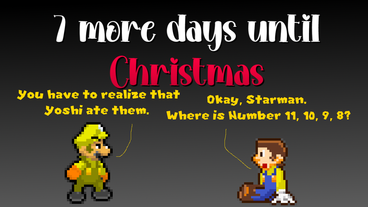 7 Days Until Christmas 2023 By Jacobthehero2006 On Deviantart