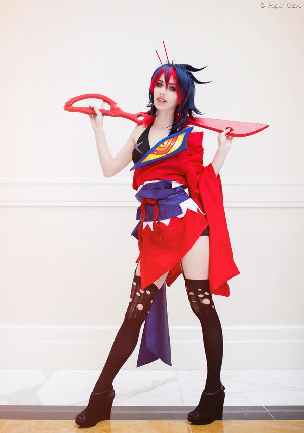 Ryuko Matoi Kimono Kill La Kill By Paper Cube On Deviantart