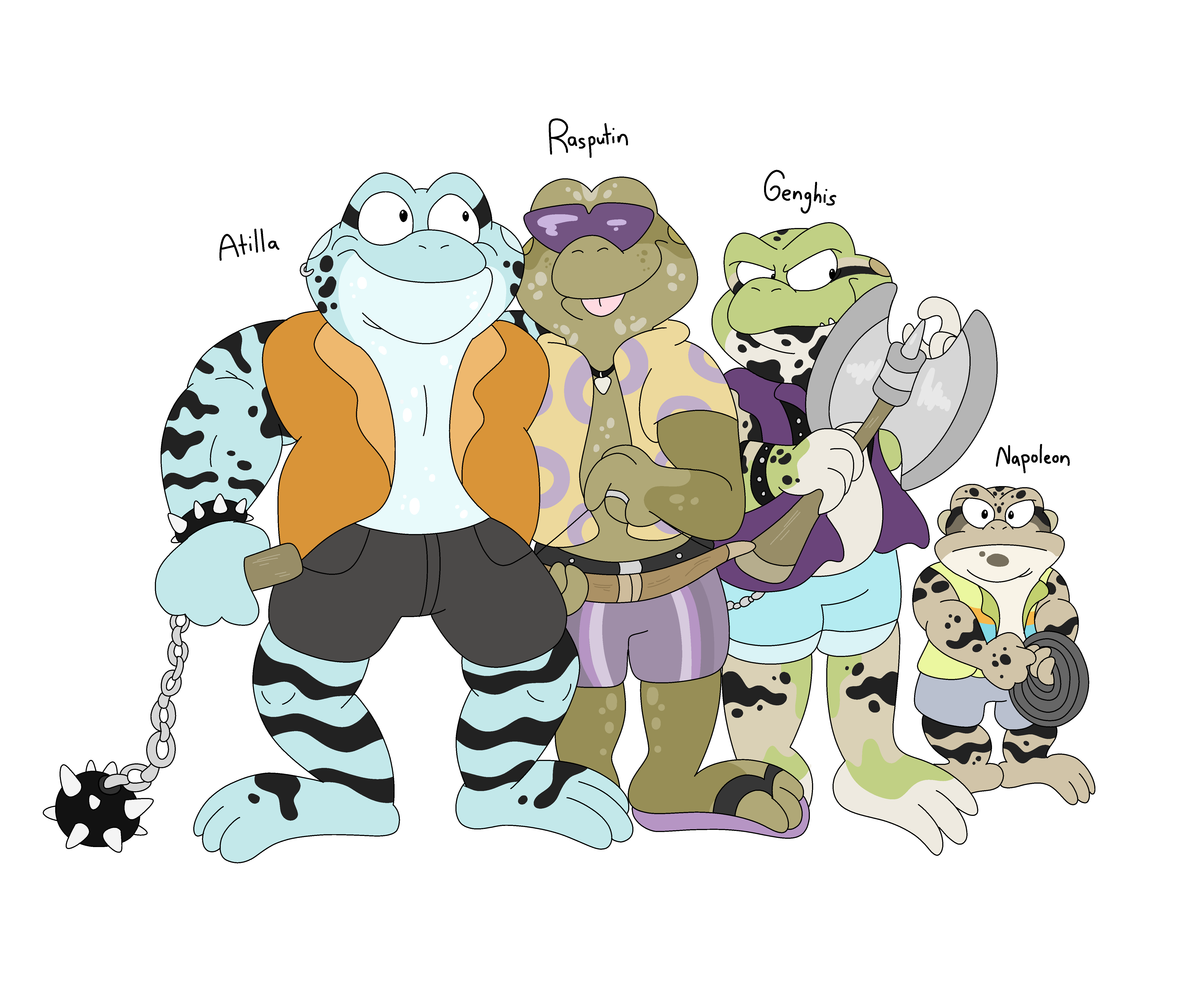 Punk Frogs By Luvicarious On Deviantart