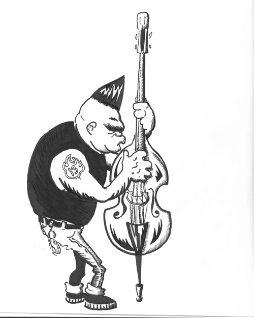 Psychobilly Ogre by JoeyDeadcat on DeviantArt