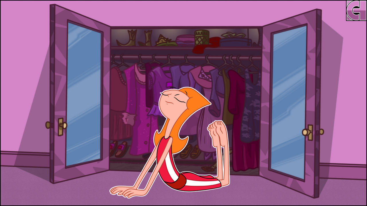 Candace Flynn Yoga Pose By C Hats On Deviantart