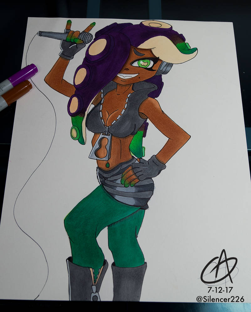 Marina Splatoon 2 Fan Art By Silencerarts On Deviantart