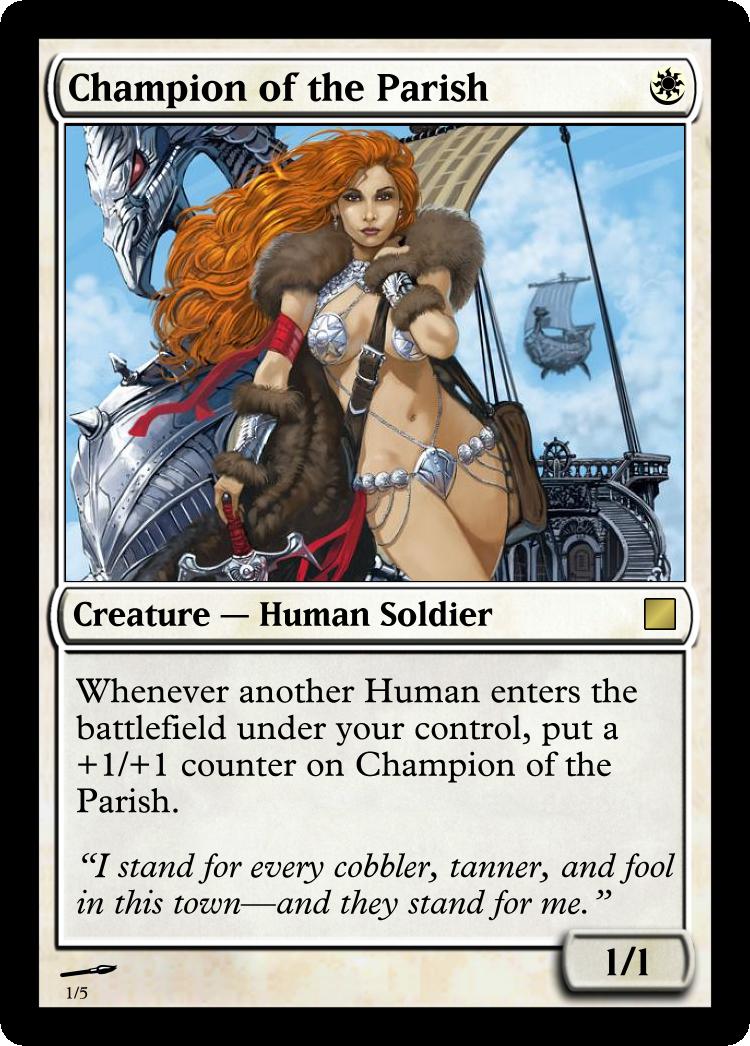 Sexy Mtg Champion Of The Parish By Lanif Angelkiss On Deviantart