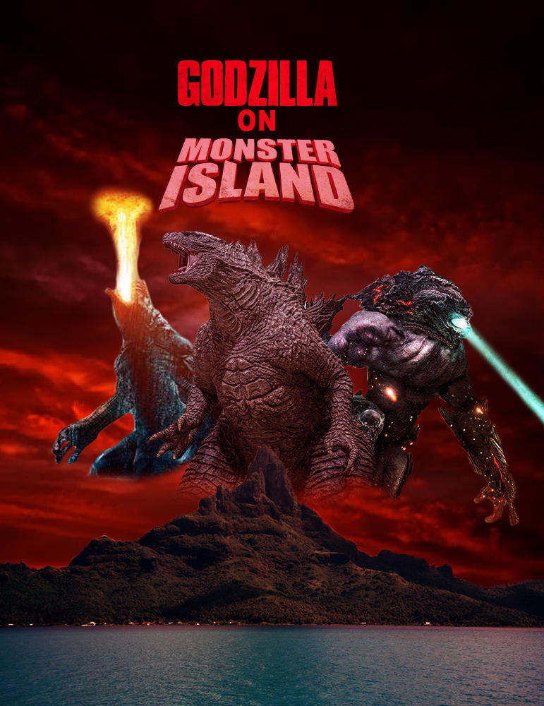 Godzilla On Monster Island By Justiceavenger On Deviantart