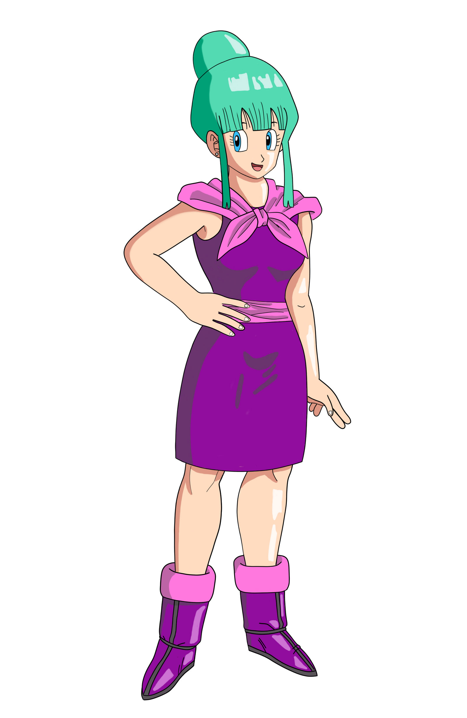 Bulma + Chi-Chi Fusion = Bulchima by Character-Fusions on DeviantArt Bulma + Chi-Chi Fusion = Bulchima by Character-Fusions on DeviantArt