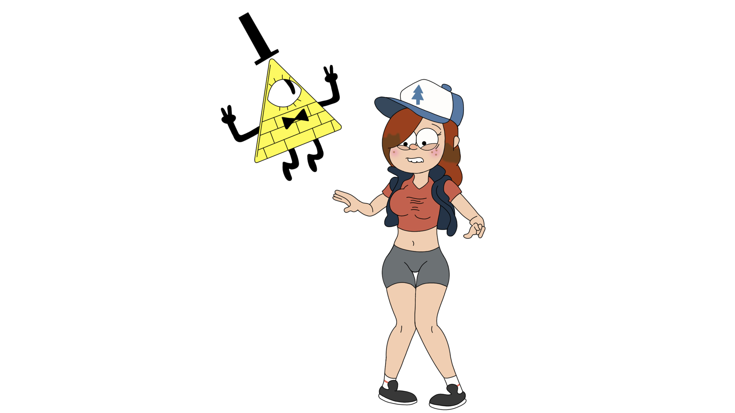 Dipper Pines Girl By Sergo1910 On Deviantart