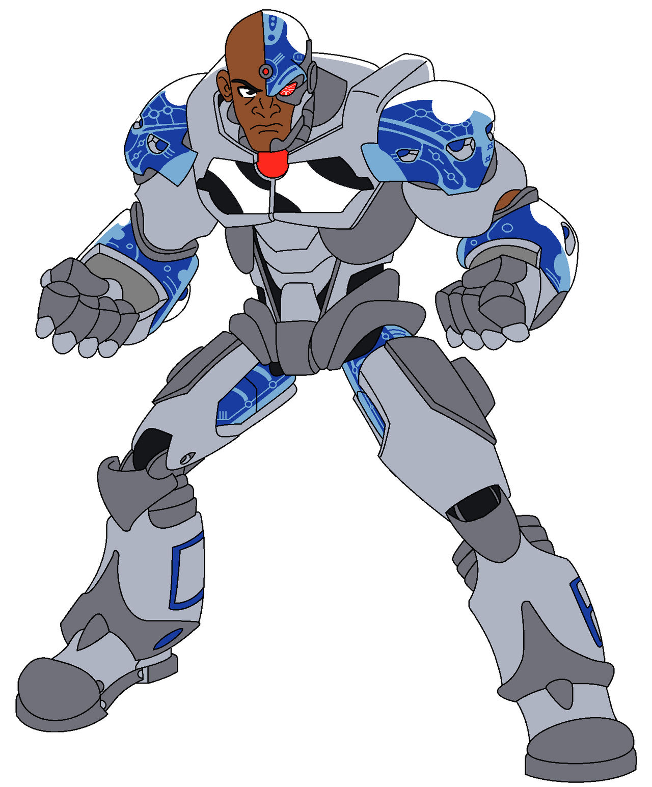 Teen Titans Cyborg Render By KurukHades On DeviantArt teen-titans-cyborg-render-by-kurukhades-on-deviantart