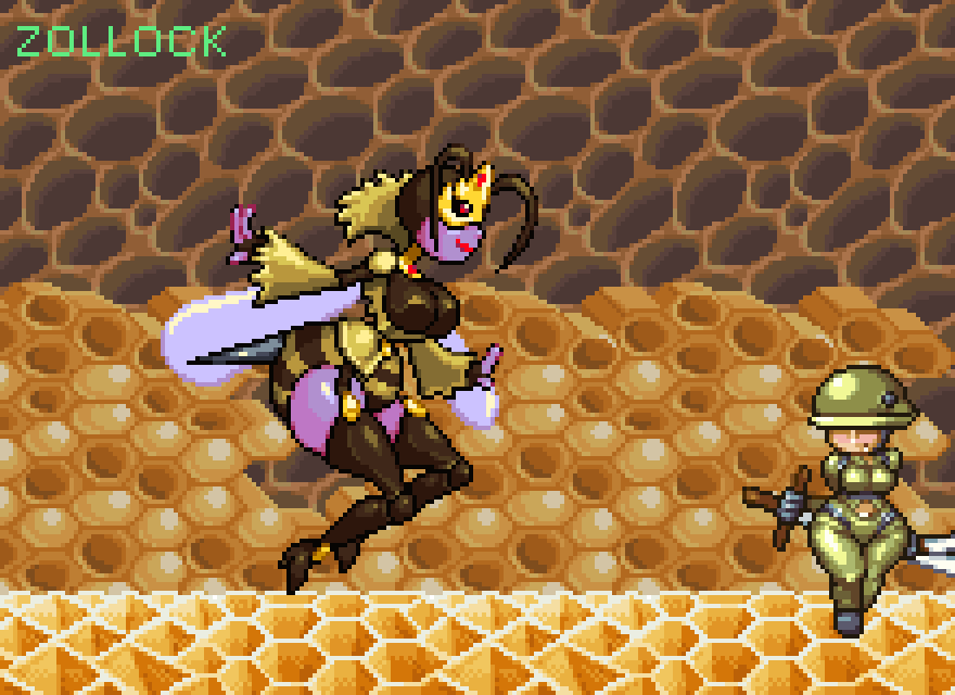 Bee Queen Animation 1 Vore By Ziliock On Deviantart