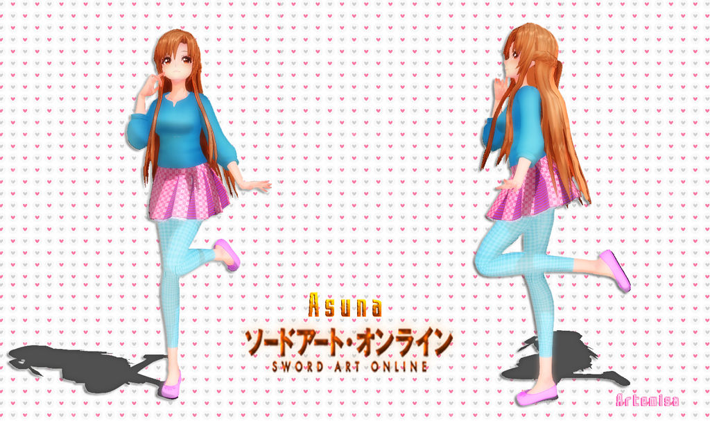 Mmd Asuna De Sao By Dargay On Deviantart