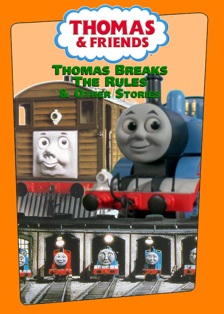 Thomas Breaks the Rules (US Custom DVD Cover) by TheGothEngine on ... Thomas Breaks the Rules (US Custom DVD Cover) by TheGothEngine on ...