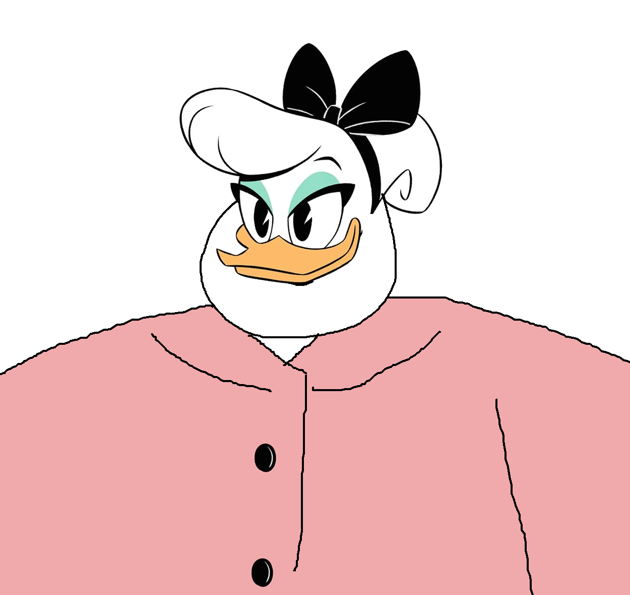 Fattened Up Version Of Ducktales 2017 Daisy Duck By Thegothengine On Deviantart
