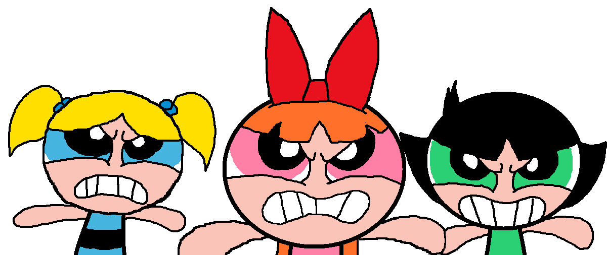 Angry Powerpuff Girls By Thegothengine On Deviantart