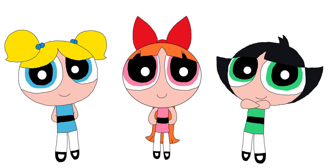 Blossom Bubbles And Buttercup Ppg By Thegothengine On Deviantart