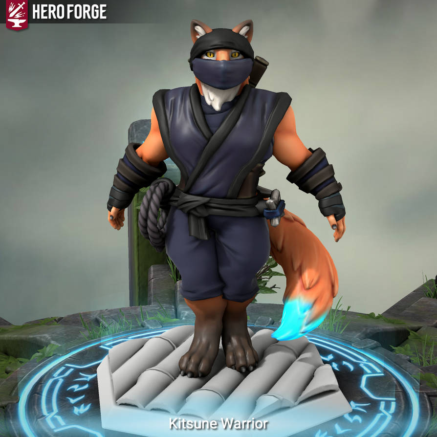 Kitsune Warrior Screenshot By Codeyellow07 On Deviantart