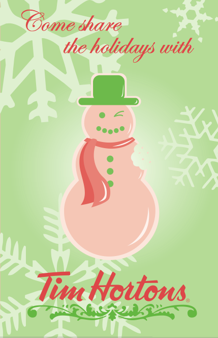 Tim Hortons Brochure: Duotone by ngun on DeviantArt