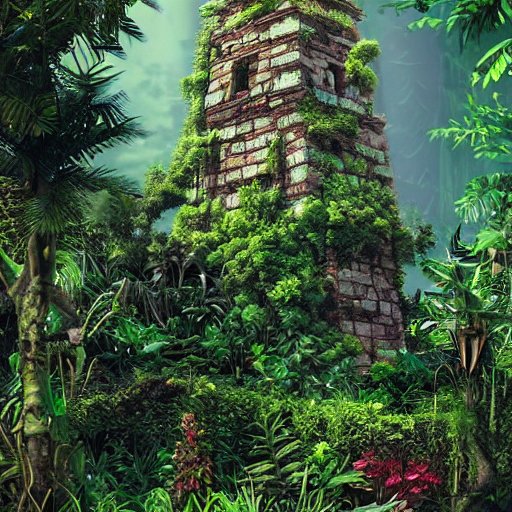 Jungle Tower by Kamirei on DeviantArt Jungle Tower by Kamirei on DeviantArt