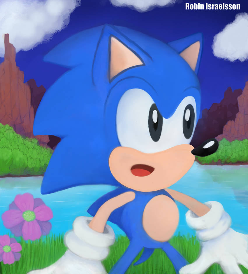 Sonic By Rubbe On Deviantart