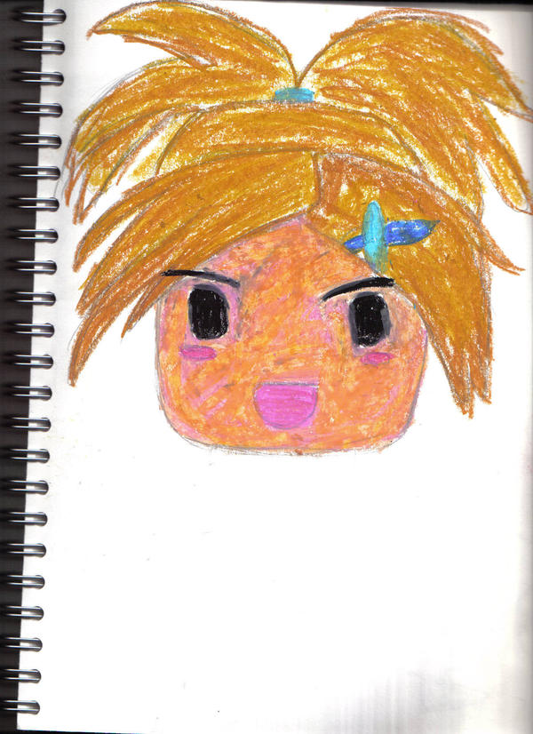 Chibi Rikku by nyepie on DeviantArt