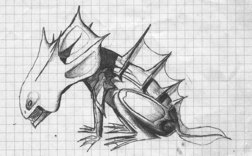 Big monster by spct on DeviantArt