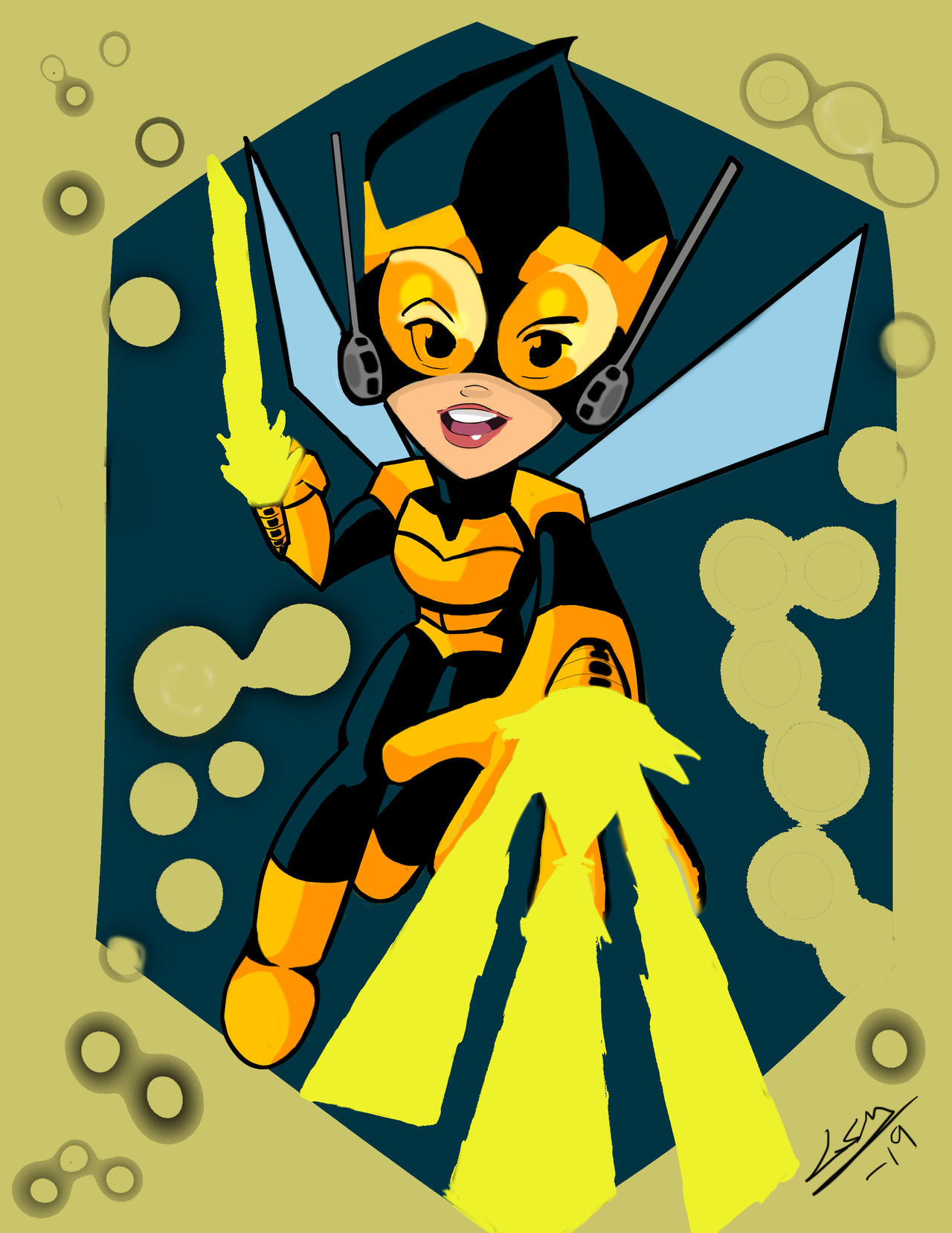 The Wasp Stings By Lsheam On Deviantart