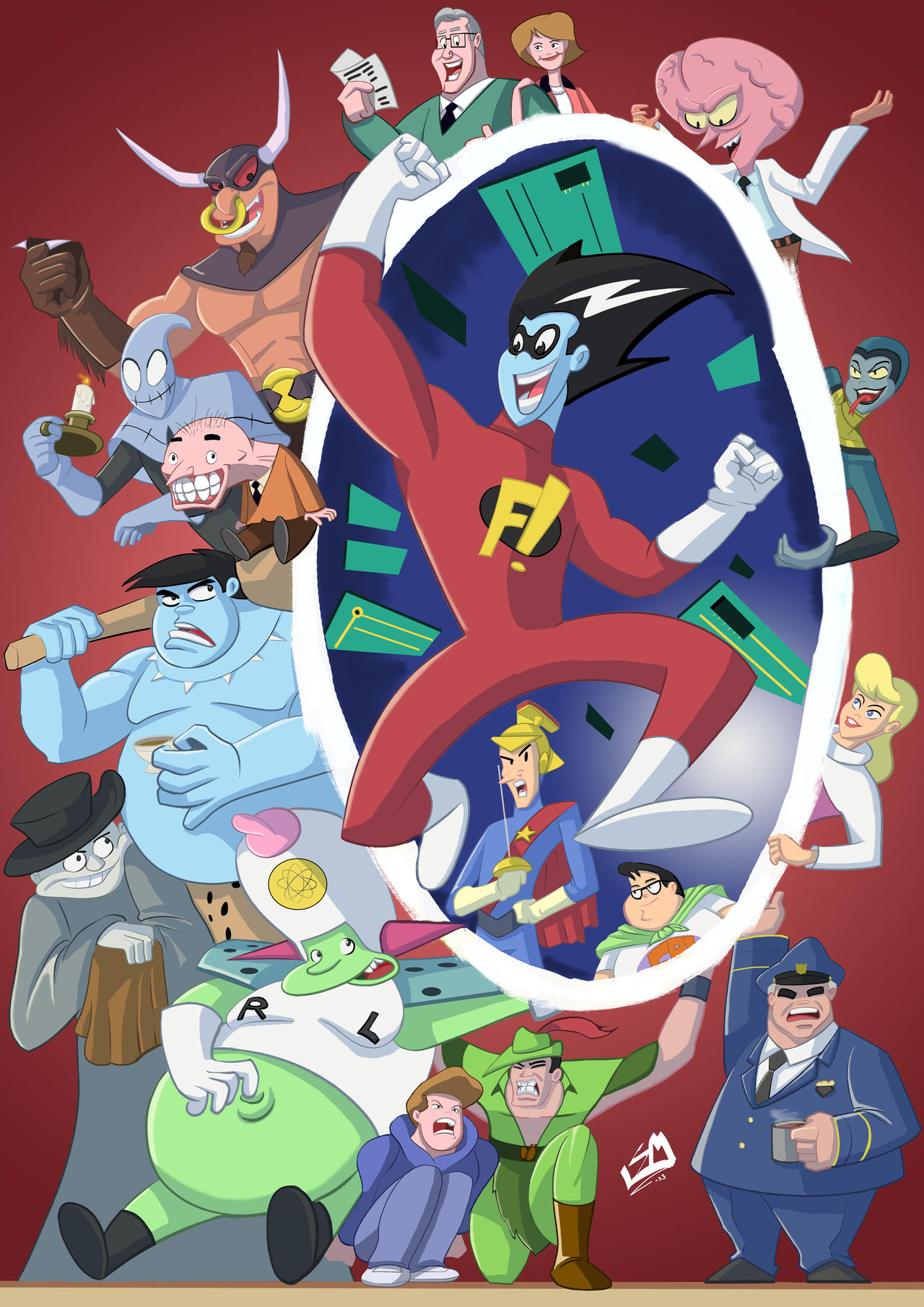 Freak Out Freakazoid By Lsheam On Deviantart