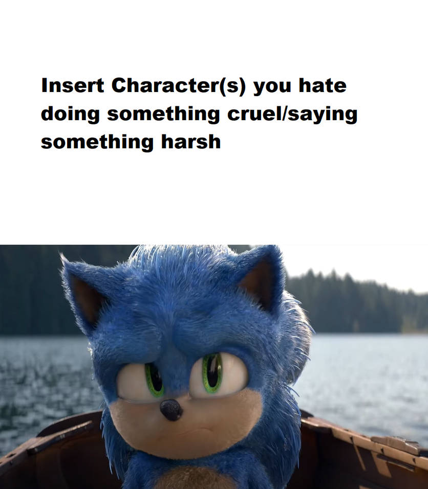Sonic Disappointed At Who By Negaboss2000 On Deviantart