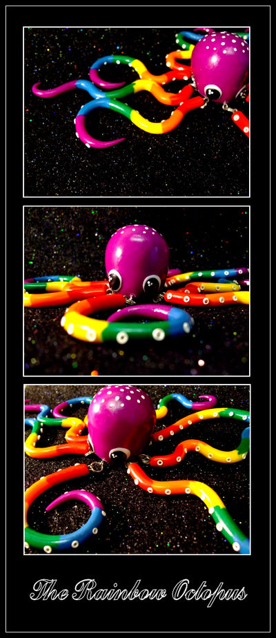 The Rainbow Octopus by decima by weliketoys on DeviantArt