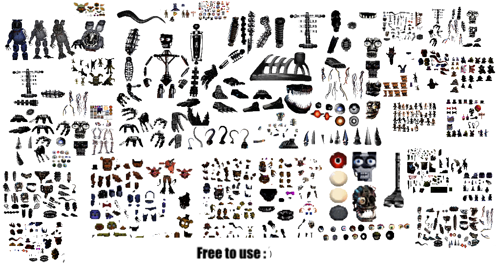 Big Fnaf Resources Pack By Vinnycamp4 On Deviantart