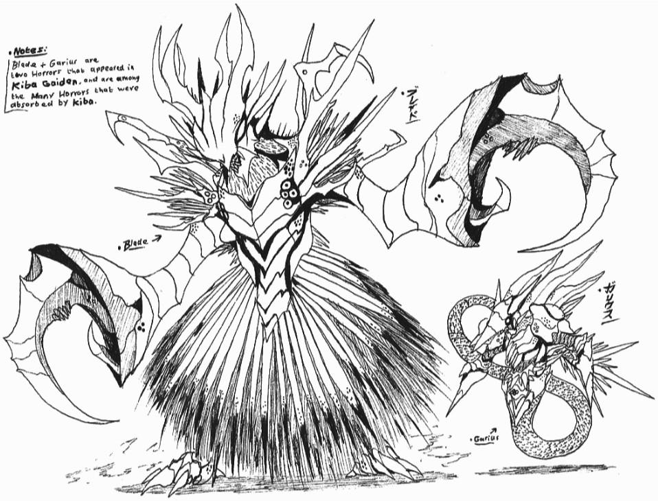 Blade And Garius By Kainsword Kaijin On Deviantart