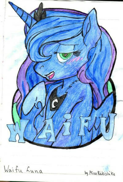 Waifu Luna By Mirarinkishika On Deviantart