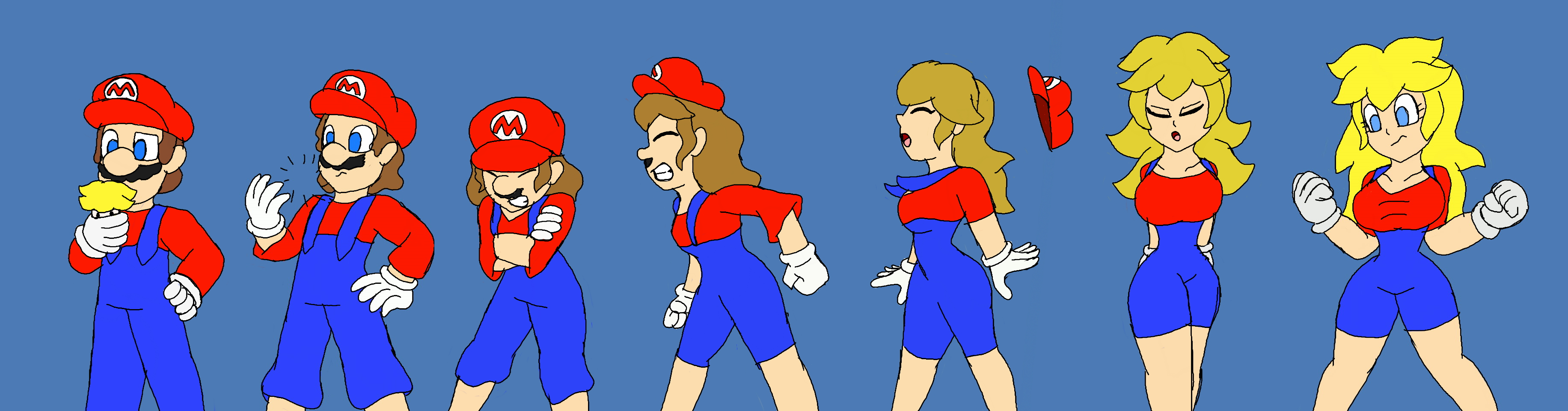 Mario To Peach Tg By Klonoahedgehog On Deviantart