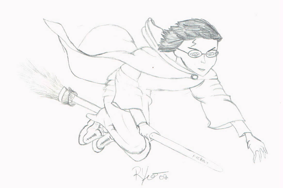 Flying Harry by Elwood-xx on DeviantArt