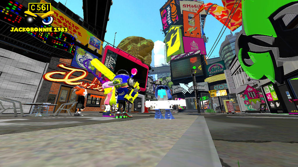 Spaltoongmod Me In Inkopolis Square V2 By Jackobonnie1983 On Deviantart