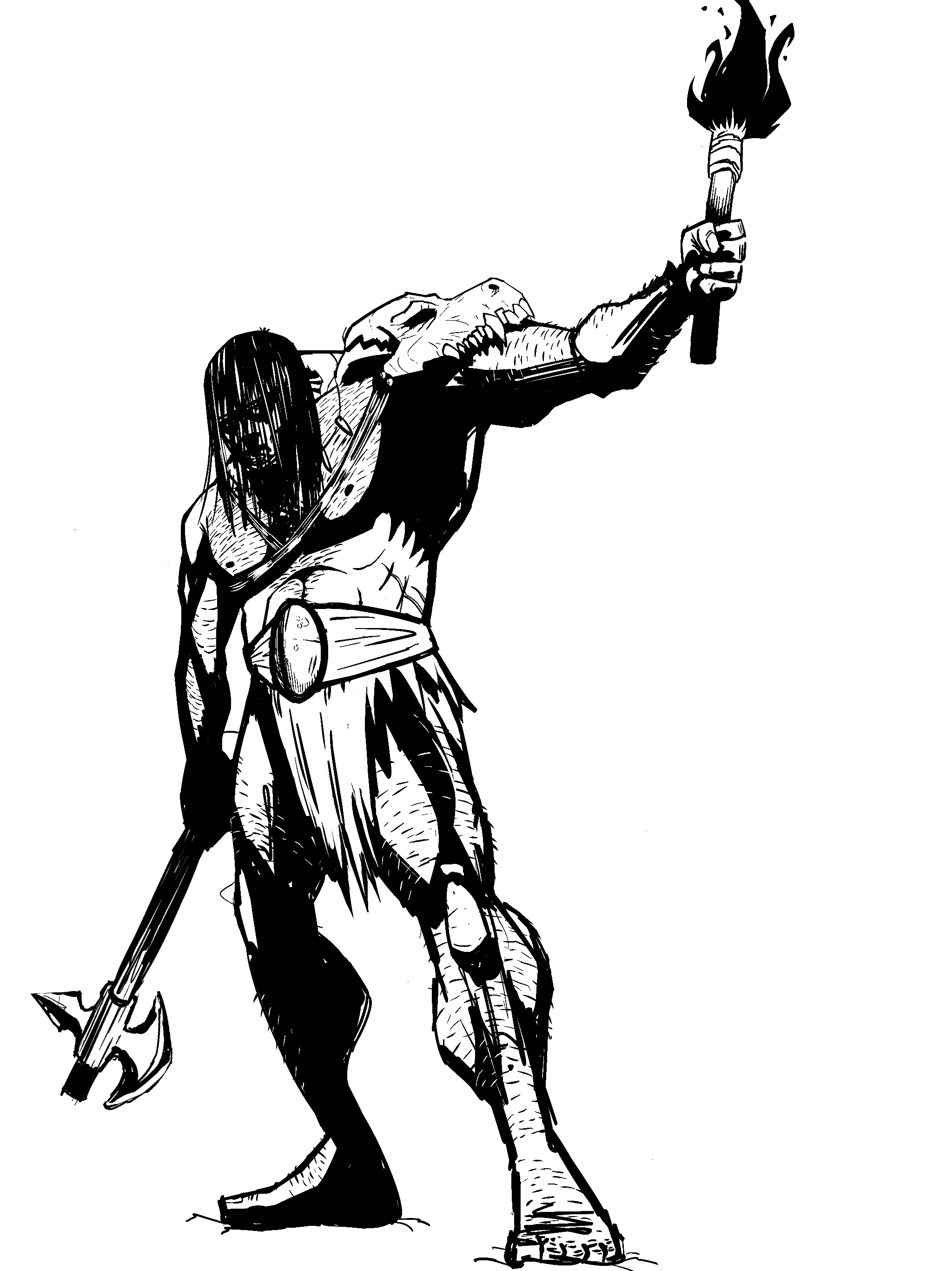 Spelunking Caveman By Gevink On Deviantart
