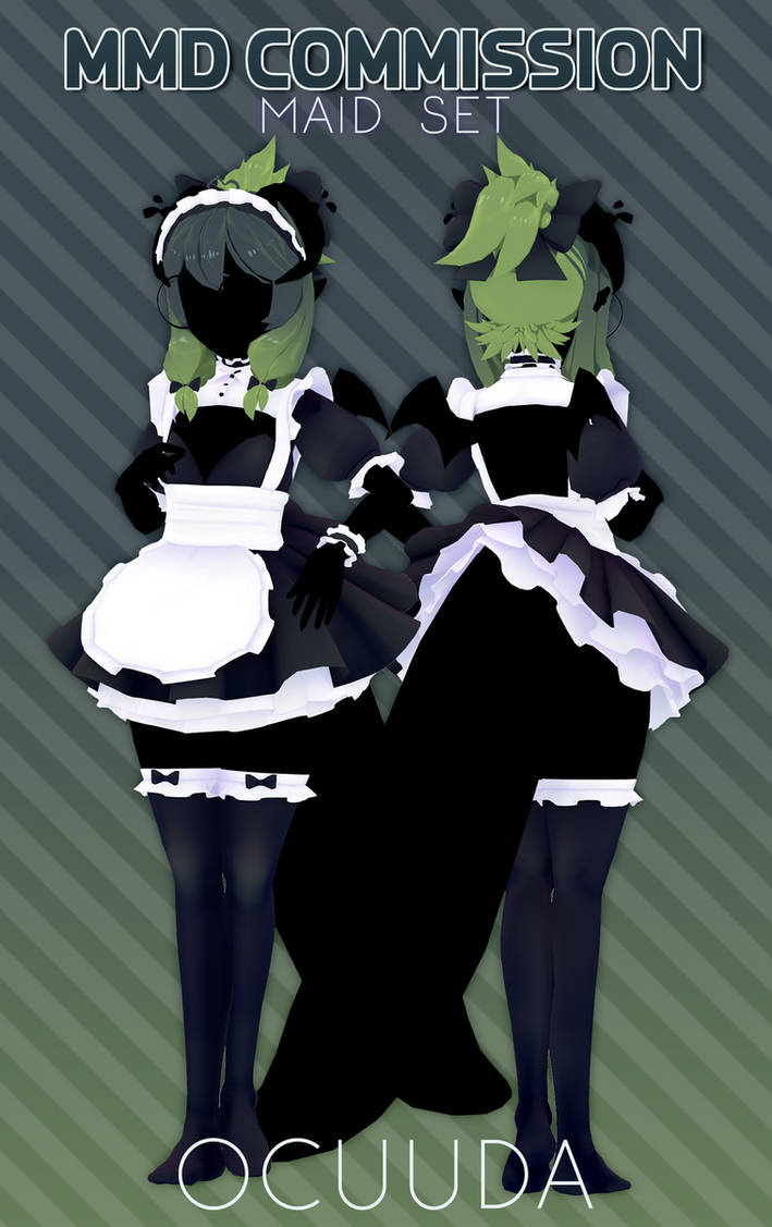 Mmd Commission Maid Set By Ocuuda On Deviantart