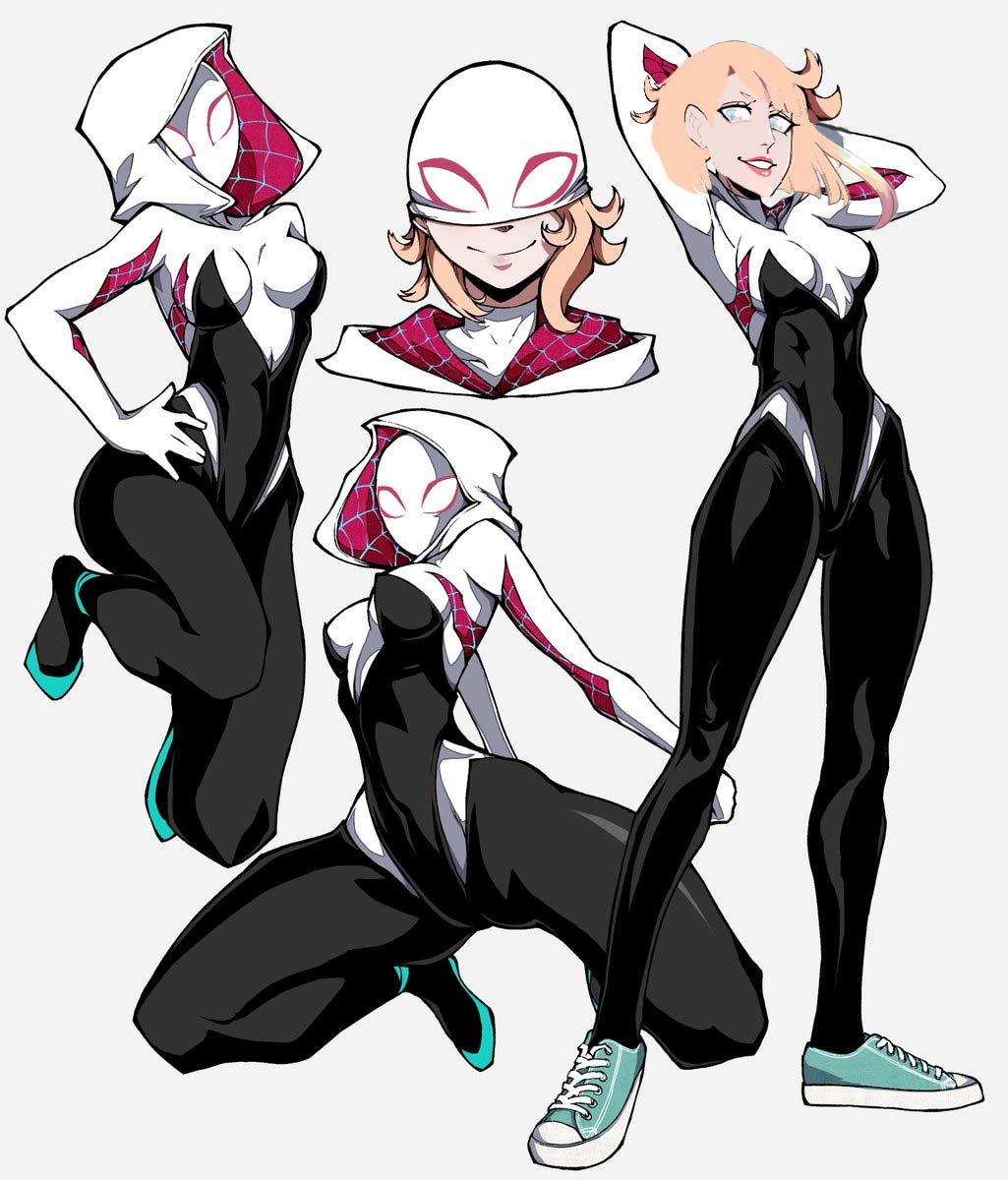 Spidergwen Dangerousbride Style By Hidekirider07 On Deviantart