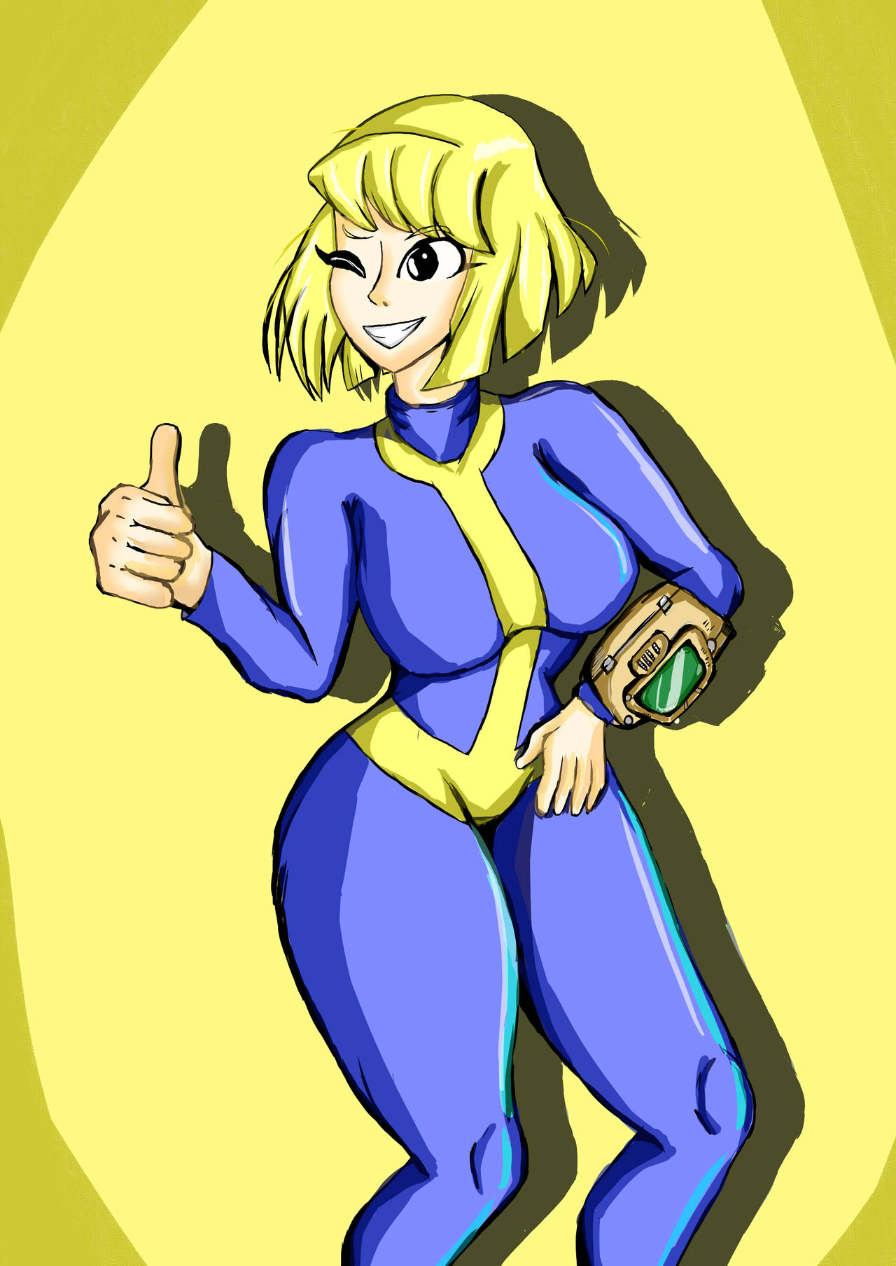 Vault Girl Fan Art By Dream Jack On Deviantart