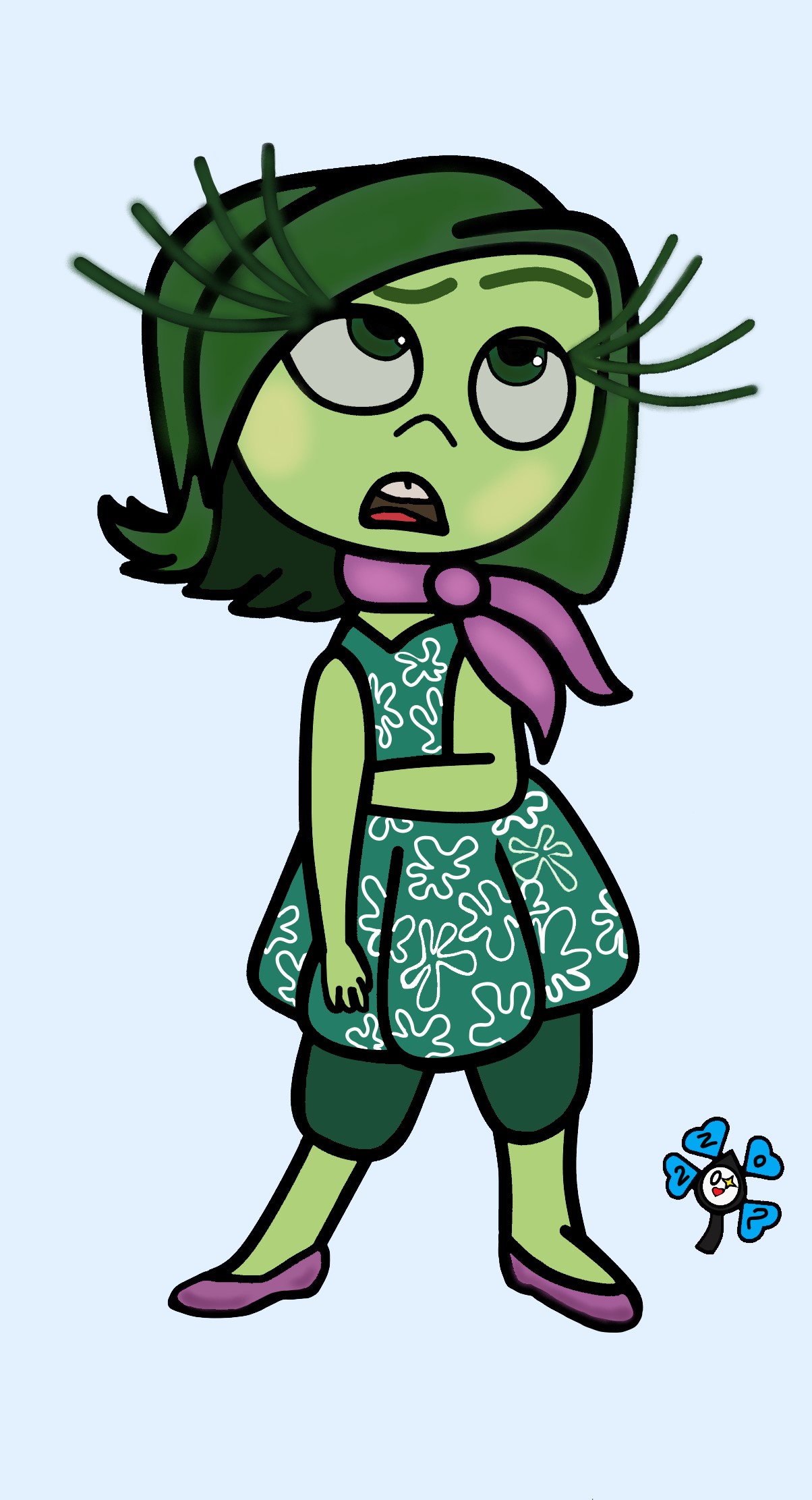Disgust Inside Out By Cloverfields89 On Deviantart