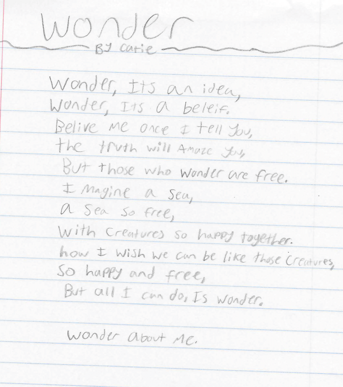 A Small Poem I Wrote By Cm1987 Official On Deviantart