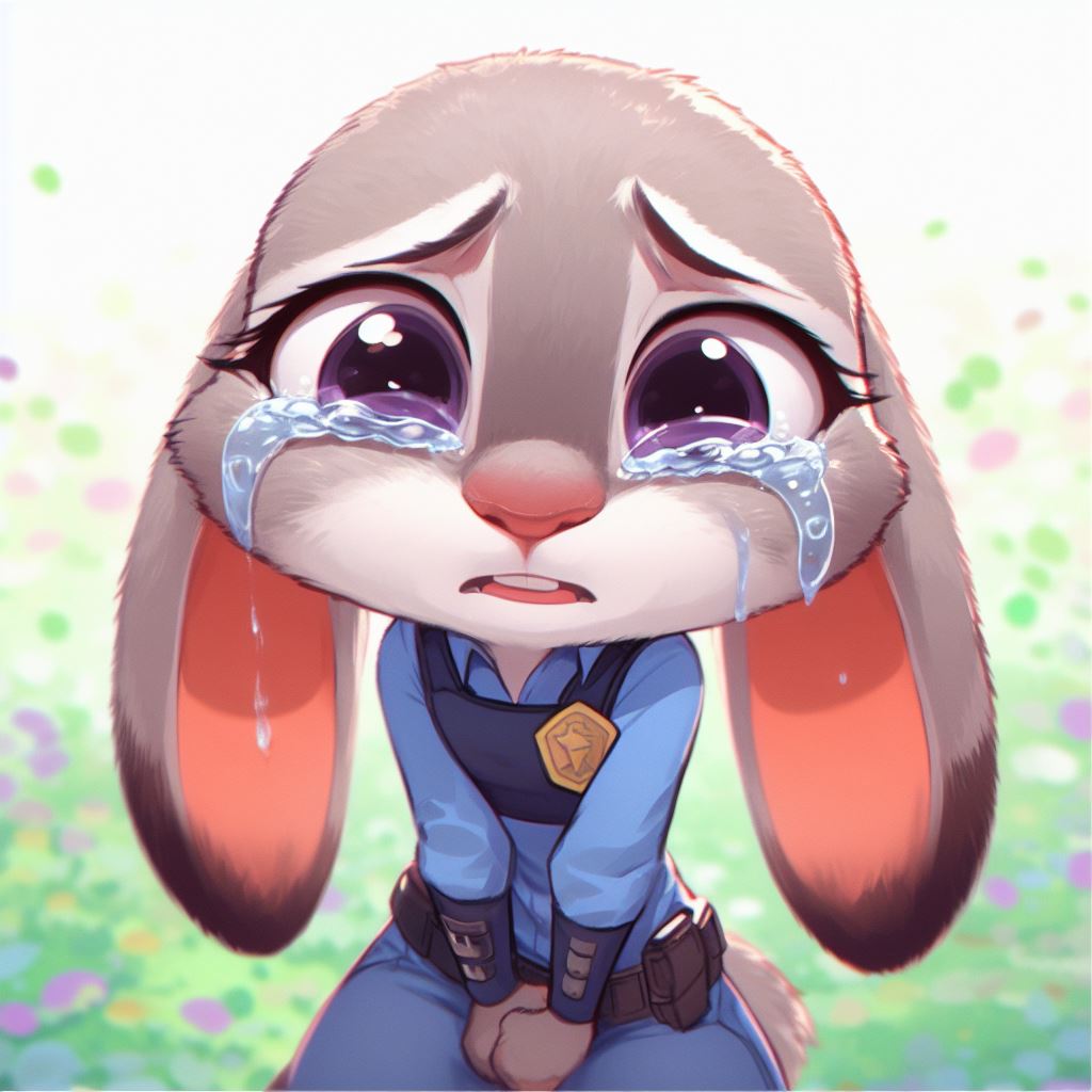 Judy Hopps Crying By Diegogarza123 On Deviantart