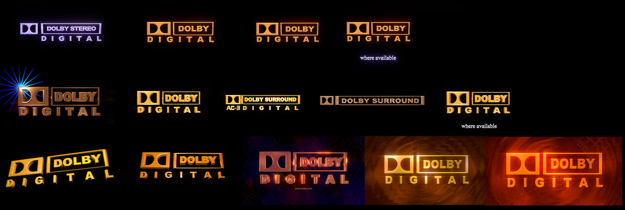 Dolby Digital (1992-2010s) logo remakes by ezequieljairo on DeviantArt Dolby Digital (1992-2010s) logo remakes by ezequieljairo on DeviantArt
