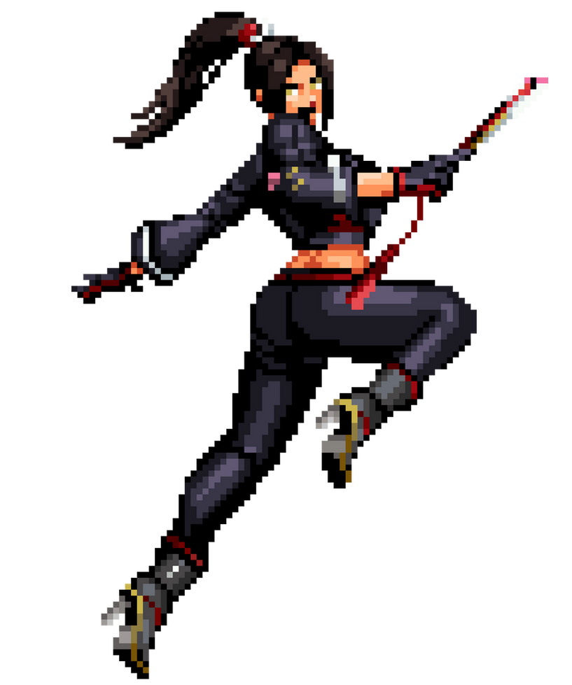 Mai Shiranui Fatal Fury City Of The Wolves By Tizo K1 On Deviantart