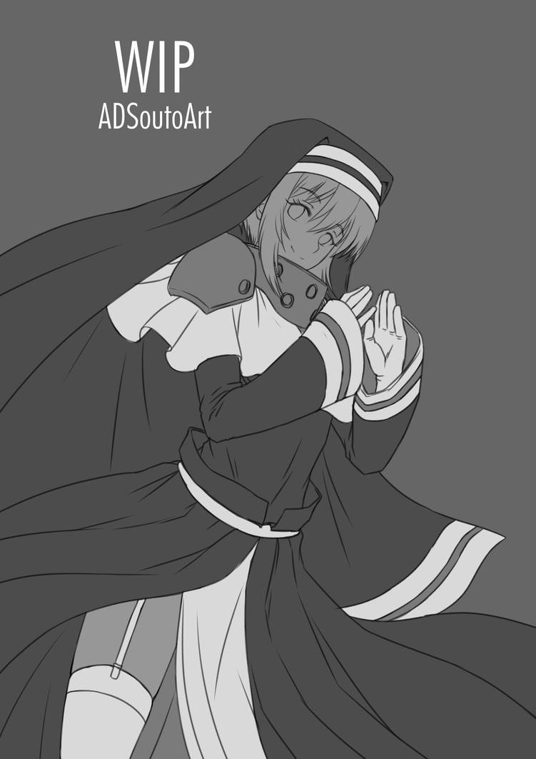 Wip Sister Iris Fire Force Co 8 By Adsouto On Deviantart