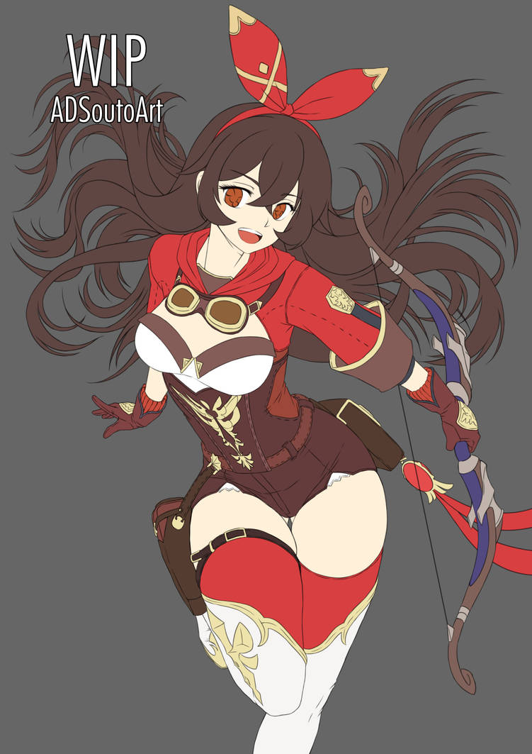 WIP - Amber the Outrider / Genshin Impact by ADSouto on DeviantArt WIP - Amber the Outrider / Genshin Impact by ADSouto on DeviantArt