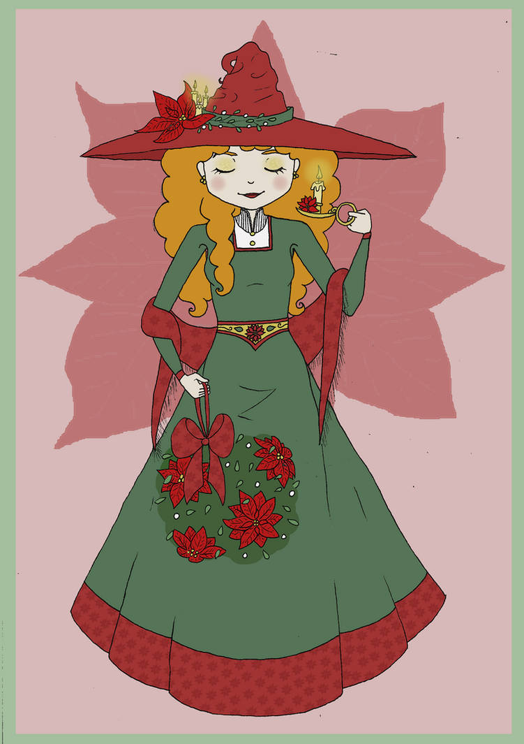 Poinsettia Filled Seasons Greetings By Ammotc On Deviantart