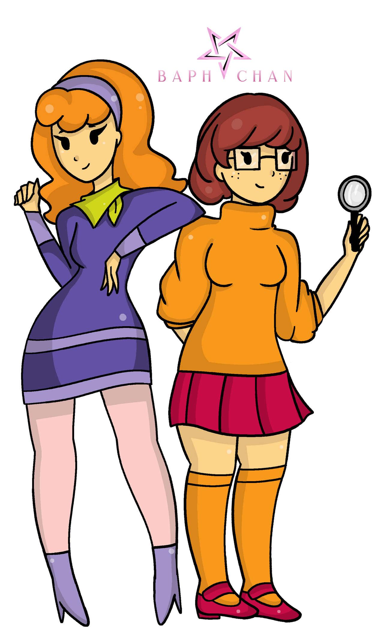 Daphne And Velma By Belphine On Deviantart